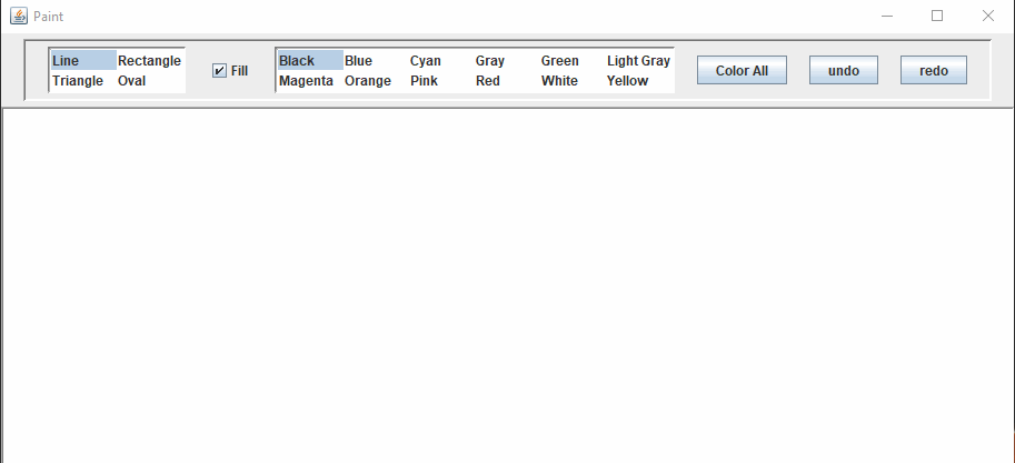 GitHub - Bravewarrior0/Paint-OOP-Project: paint project using Java and ...