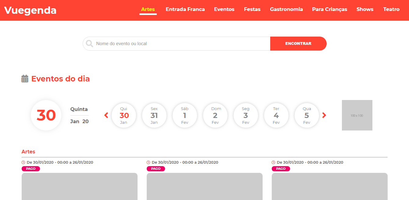 Github Albreis Agenda Agenda De Eventos Feita Com Vuejs