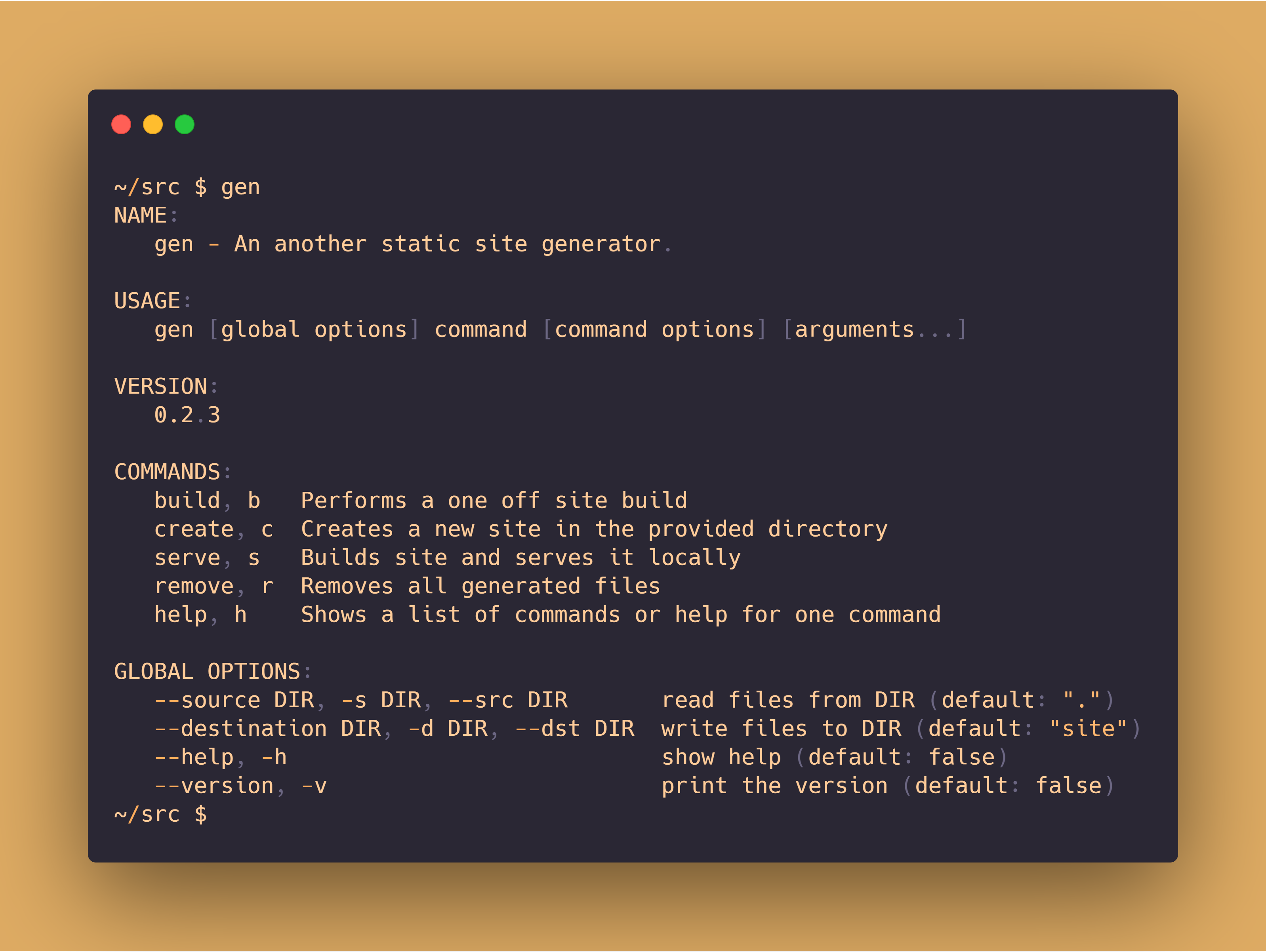 GitHub - astrophena/gen: An another static site generator