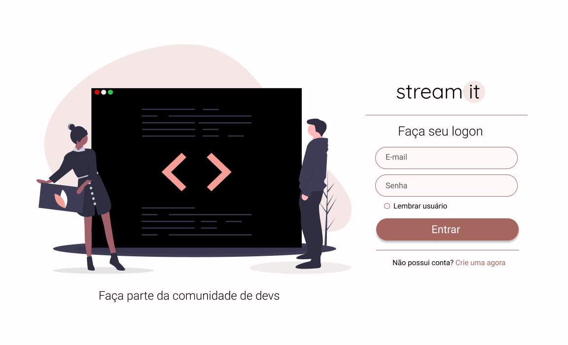 GitHub - vitenorio/stream-it: Comunidade para devs | Projeto para ...