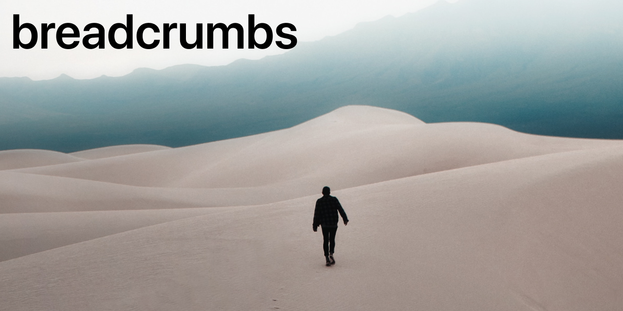 breadcrumbs · GitHub Topics · GitHub