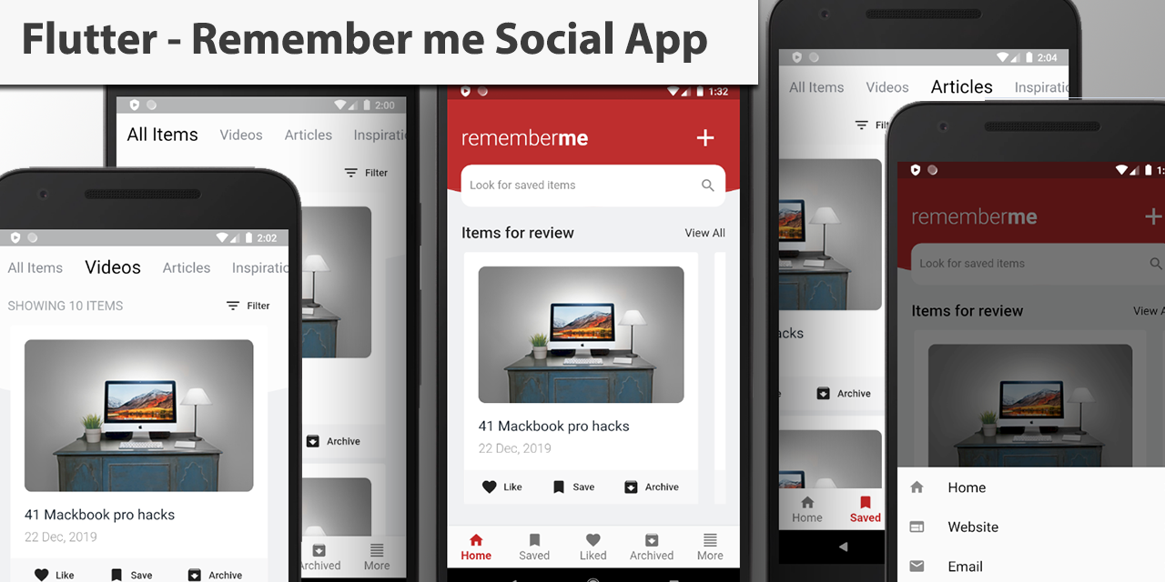 Github Codingbbqremembermeapp Flutter Ui Challenge To Develop A