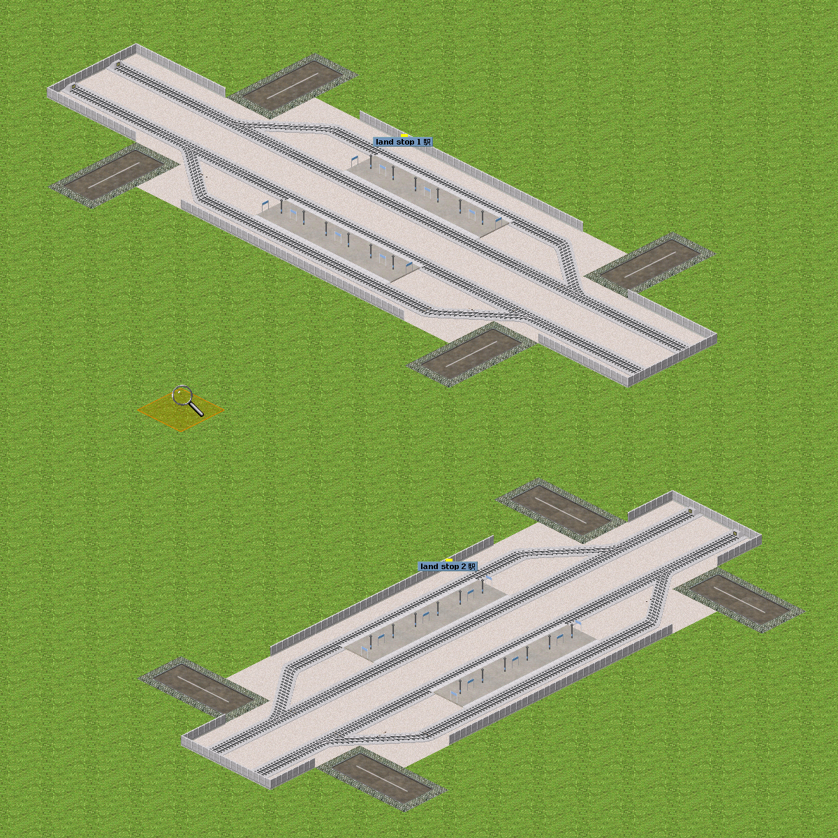 GitHub - 128na/addon-gently_point: 2タイル使用した緩やかな分岐器