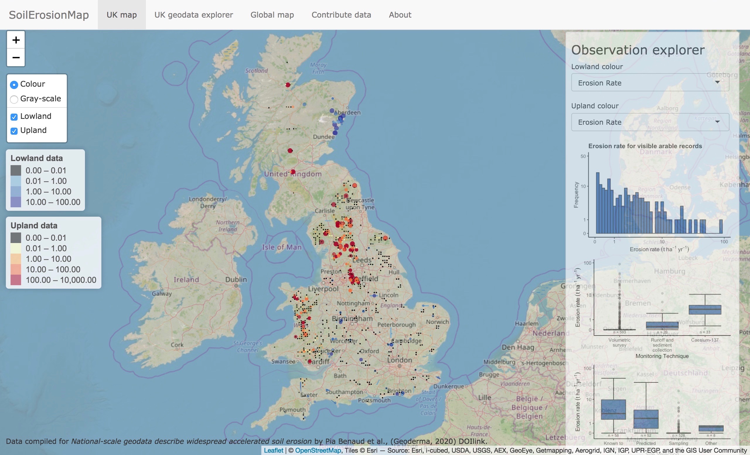 GitHub - piabenaud/SoilErosionMap: An open source and open access resource for the soil erosion ...
