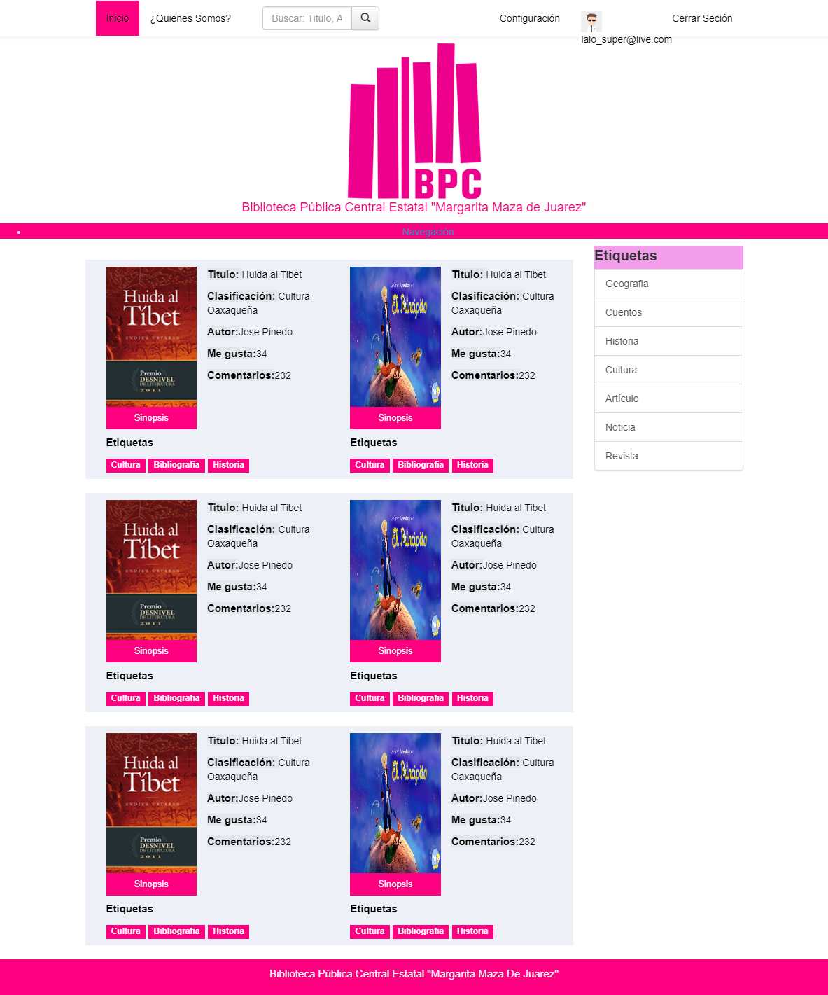 GitHub - MiguelEduardoChavez/foro_biblioteca: FrontEnd y BackEnd de un foro para la Biblioteca ...