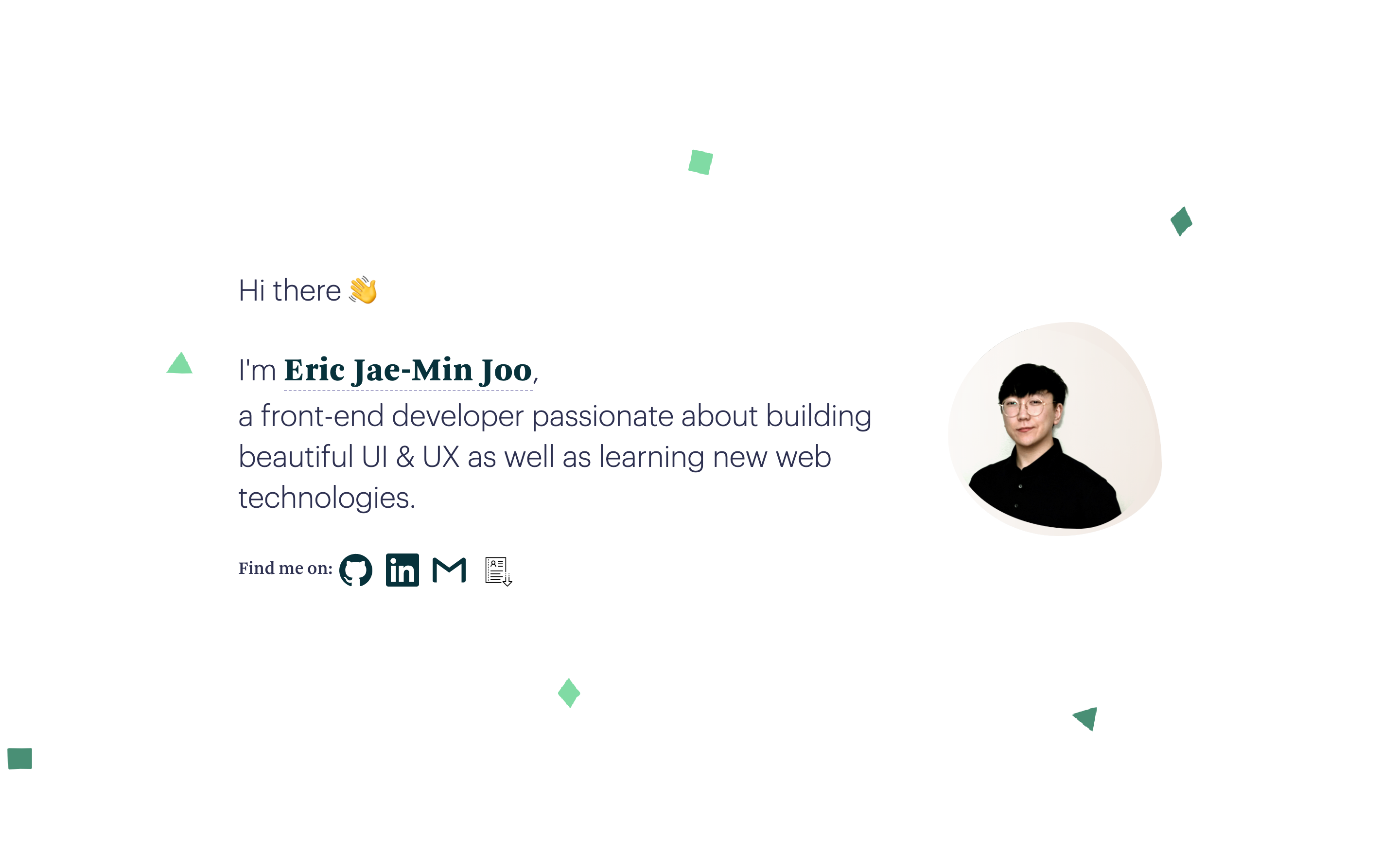 GitHub - ericjaeminjoo/personal-website: Personal website built and designed by Eric Jae-Min Joo ...