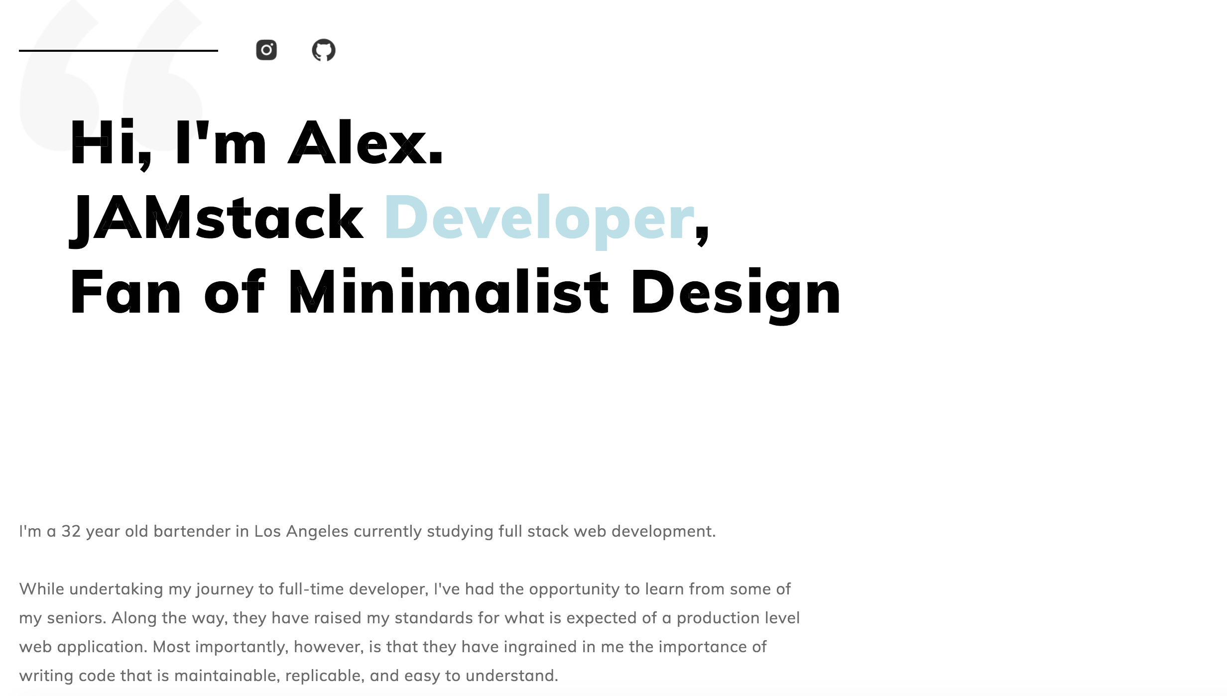 GitHub - morningshoe/gatsby-portfolio: Please take a moment to visit my ...