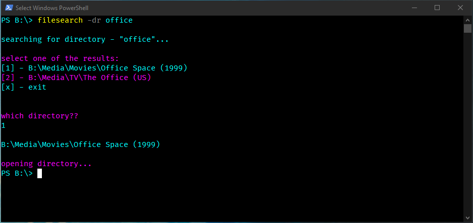 GitHub - dangervalentine/powershell-filesearch: Search through a directory for either a sub ...