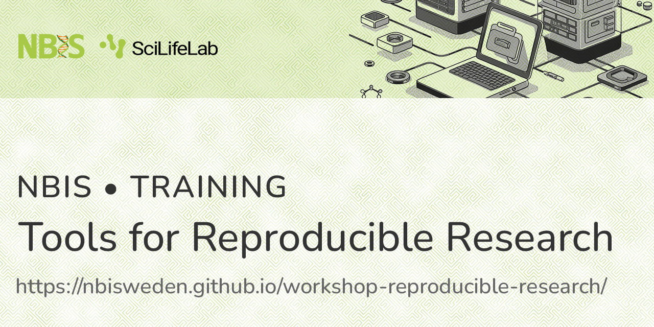 GitHub - NBISweden/workshop-reproducible-research: NBIS/Elixir course ...