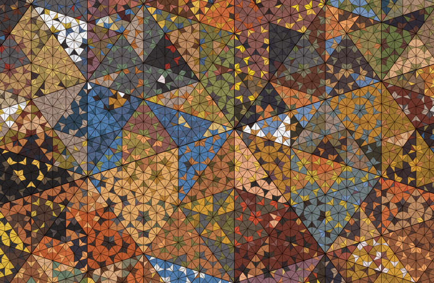 GitHub - jaredstarbell/PenroseSubstitution: Penrose tile composition ...