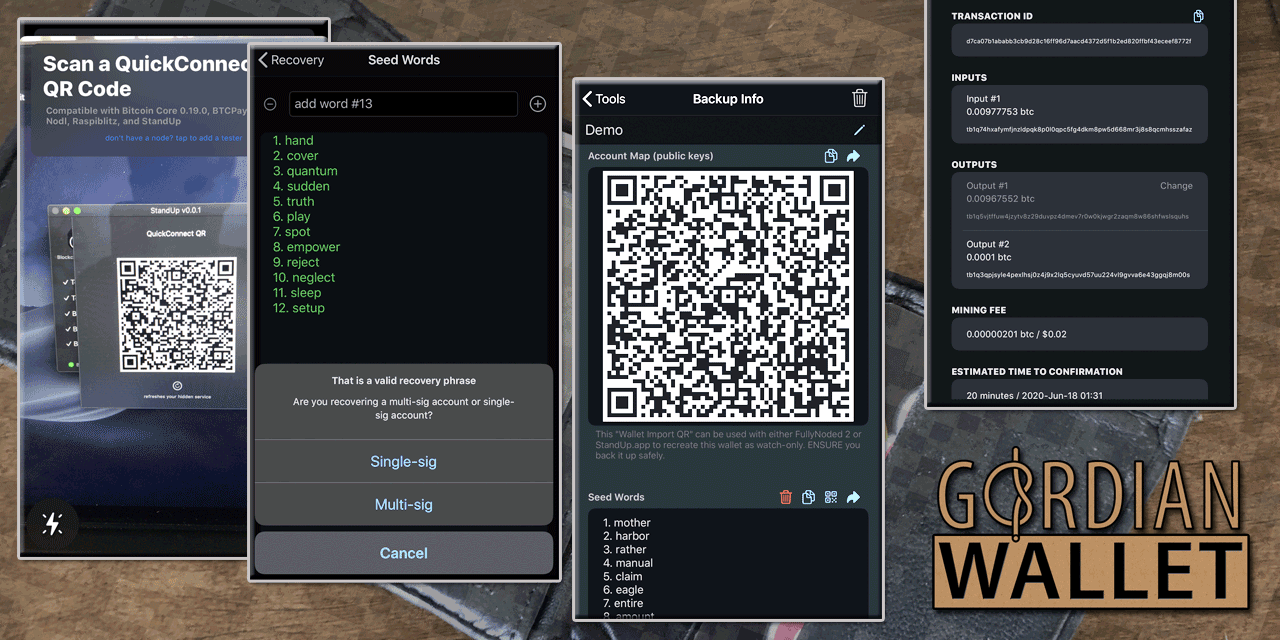 GitHub - BlockchainCommons/GordianWallet-iOS: iOS wallet linked by Torgap to your own full-node ...