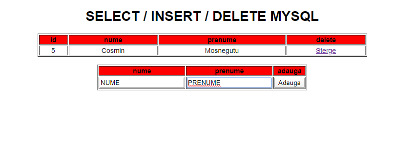 GitHub - mosnegutucosmin/MySQLi-PHP-VIEW-INSERT-DELETE: #1 MySQLi - PHP ...