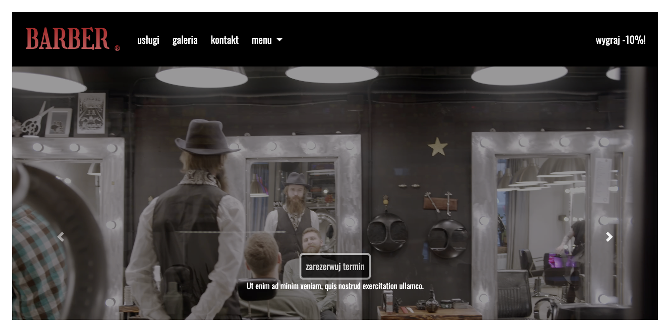 GitHub - Strevitz/barber-shop: Website for barbershop.