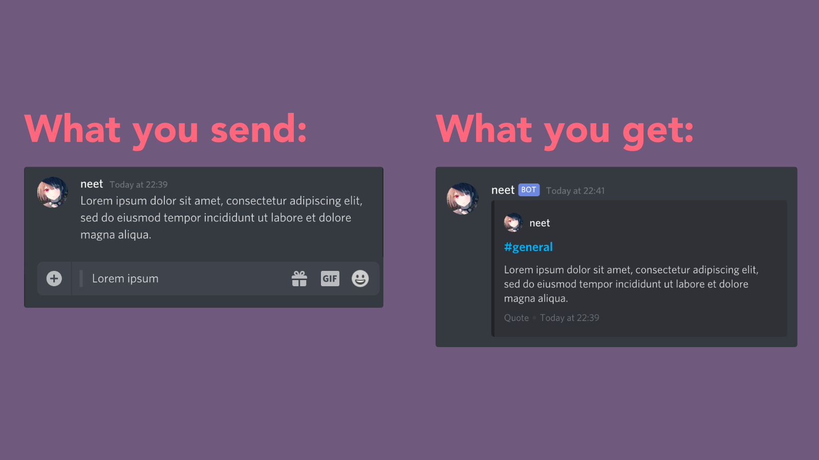 GitHub - nakayoshi/quote: Quote is a Discord bot that allows you to quote messages in a better way