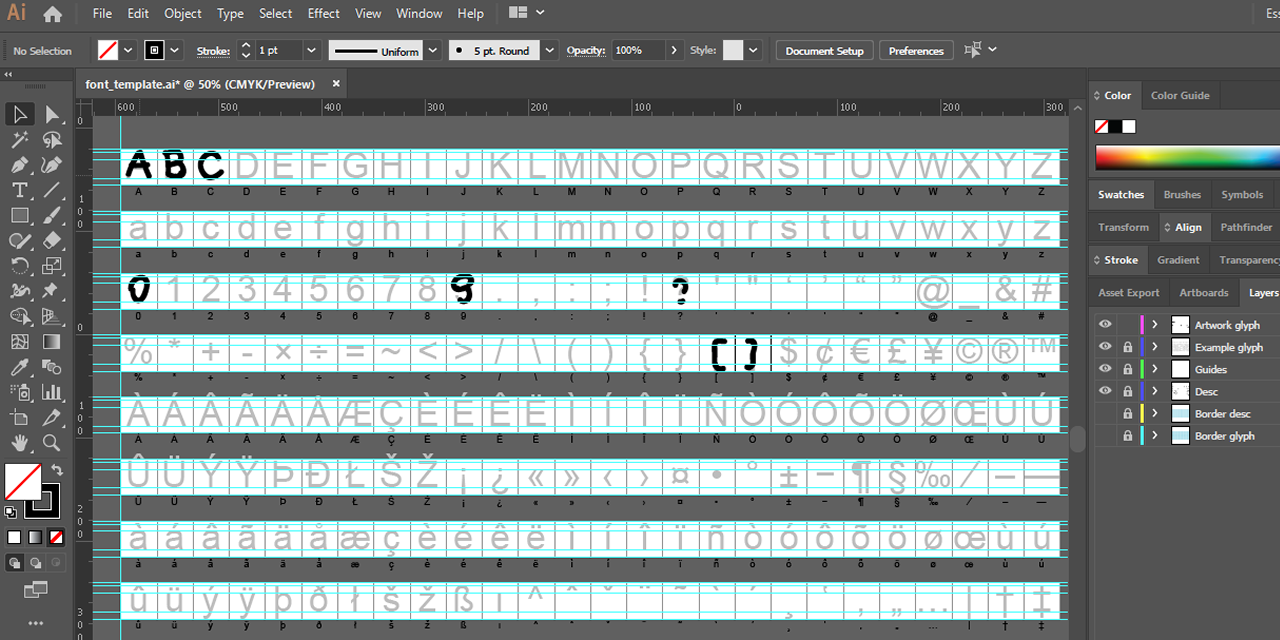 GitHub Tomchen font template Simplest Way To Create Your Own Font 