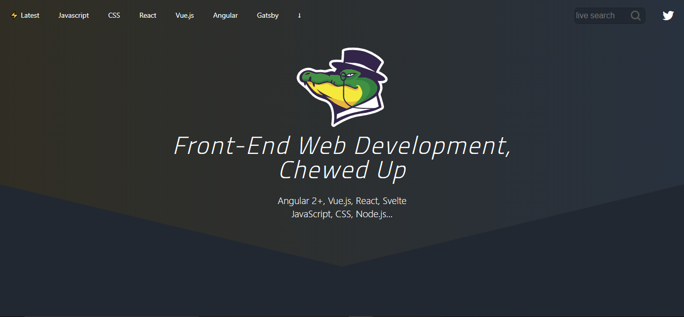 GitHub - rafayhasankhan/alligator.io: Alligator.io web for front-end ...