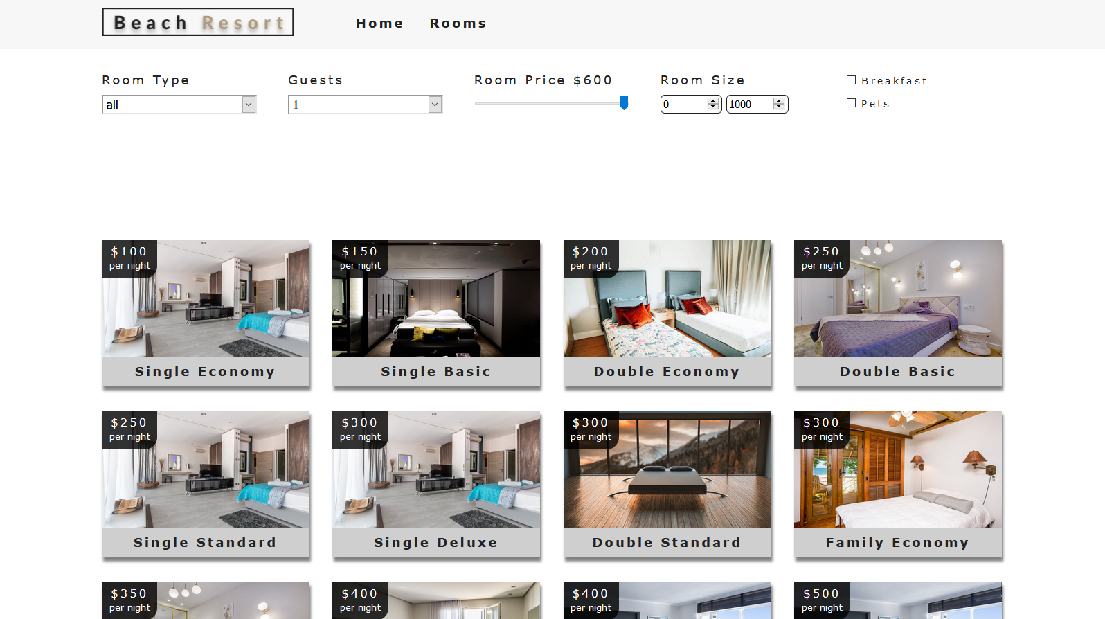 GitHub - baragon23/BeachResort: A fictional Beach Resort web app built with React