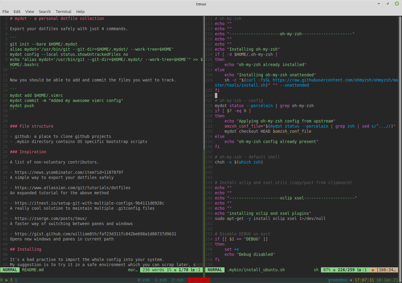 GitHub - gpetrousov/mydot: I'm Batman and this is my toolbelt. 🦇