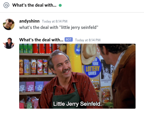 GitHub - andyshinn/usb: Universal Seinfeld Bus