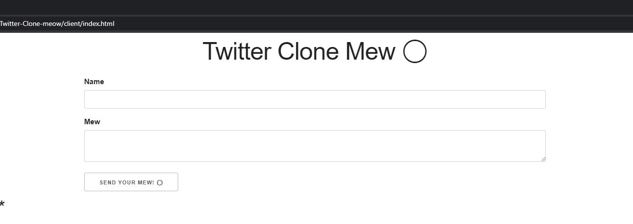 Github Souravendratwitter Clone Meow Twitter Clone Application Using Nodejs Express Mongodb