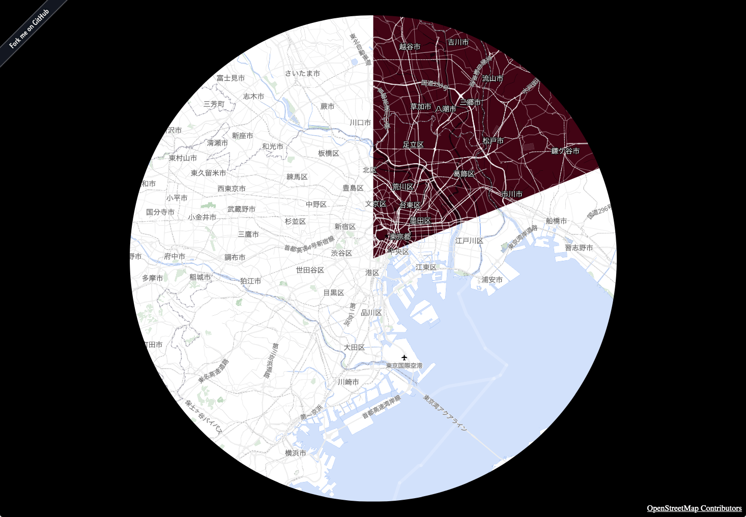 GitHub - geolonia/pie-chart: A map as pie chart. :)