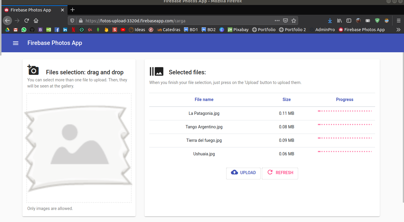 GitHub - onofrimelisa/firebase-photos: This web application has only illustrative purposes, to ...