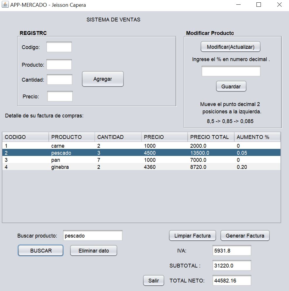 GitHub - Jeisson-Dev/AppSupermercado: Implementa una solución a un problema teniendo en cuenta ...