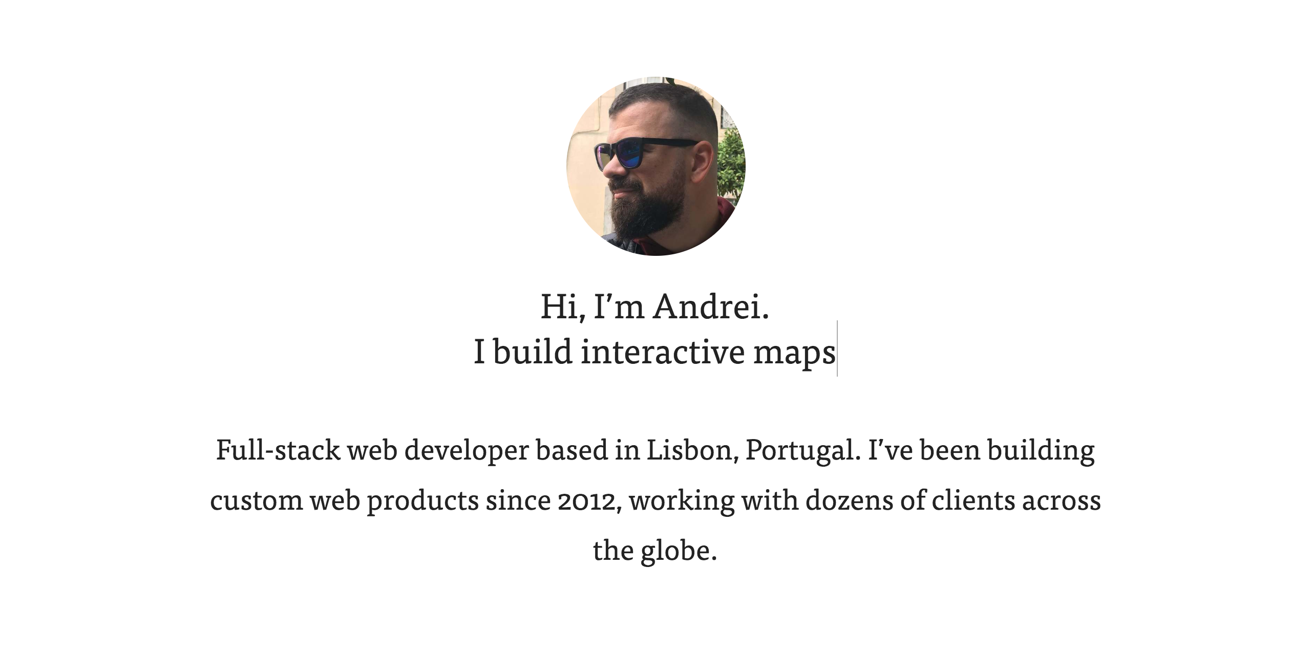 GitHub - andreiio/v1: v1 of my personal website