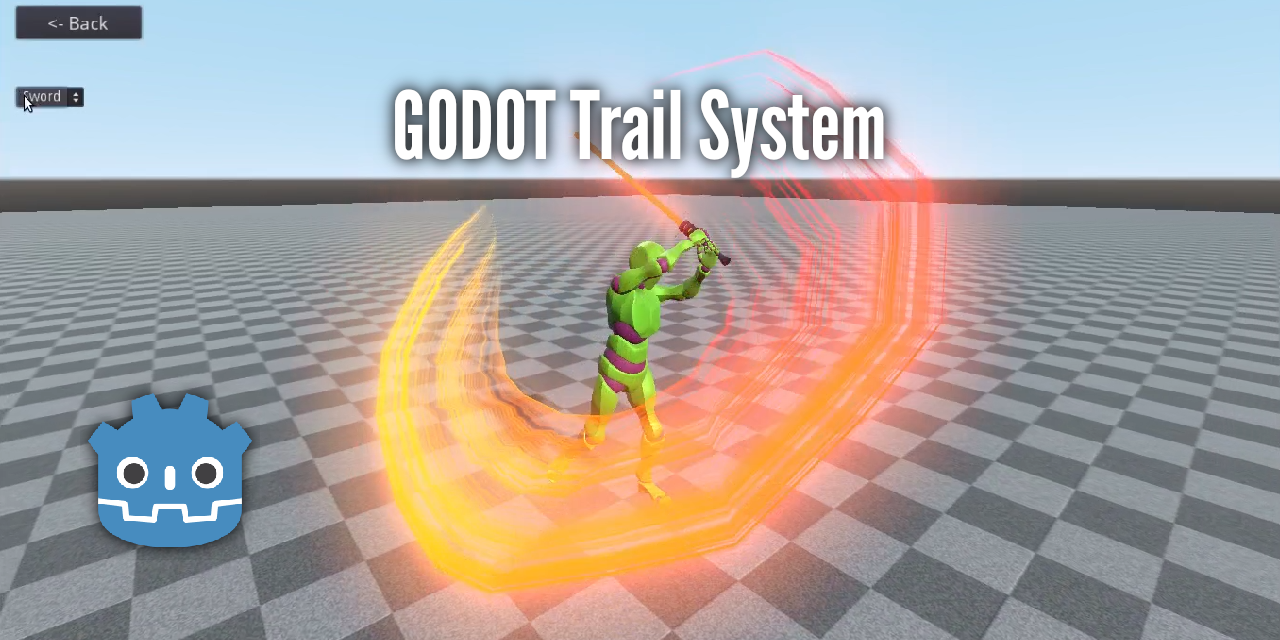 GitHub - OBKF/Godot-Trail-System: Advanced trail/ribbon plugin for the Godot Engine