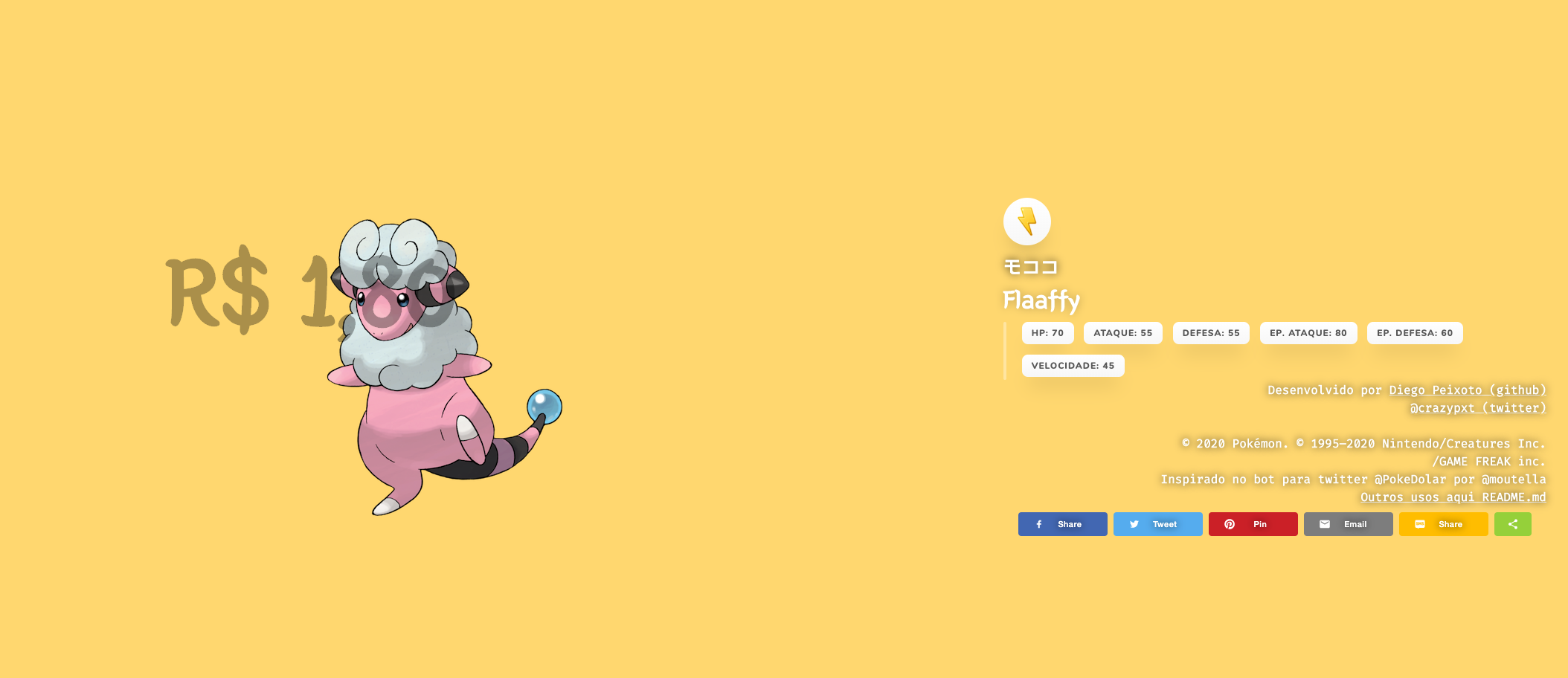 GitHub - diegopeixoto/pokedolar: Website that shows data of Pokémon ...