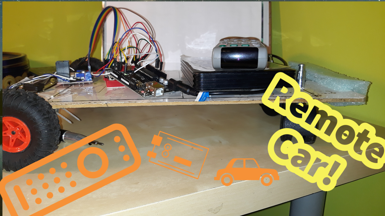 GitHub - skruglov2023/TV-remote-RC-car: Code for a arduino-powered, TV ...