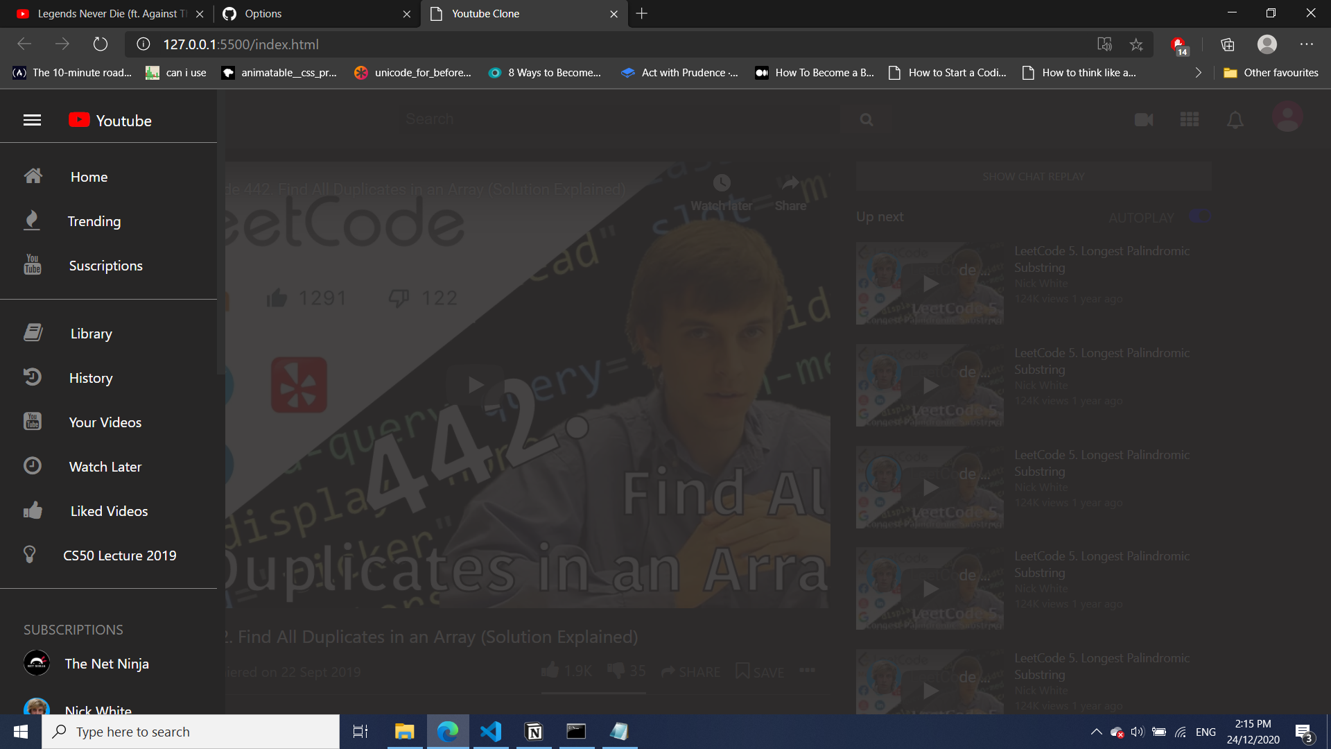 GitHub - Johongirr/youtube-clone: youtube-clone