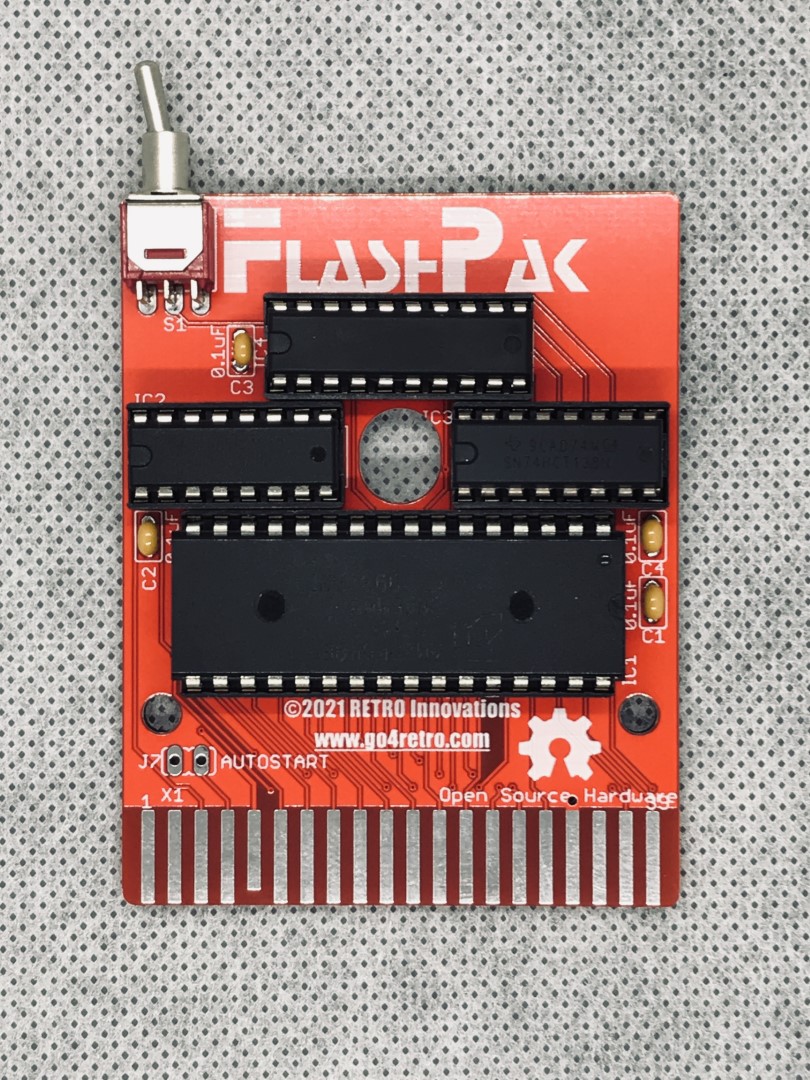 GitHub - go4retro/FlashPak: 512kB FLASH ROM Cartridge for the TANDY ...