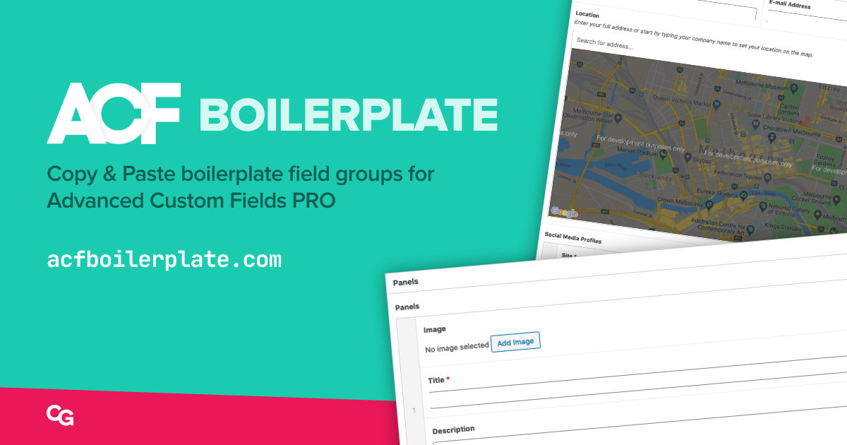 GitHub - chrismademe/acf-boilerplate: 📋 Copy & Paste boilerplate field ...