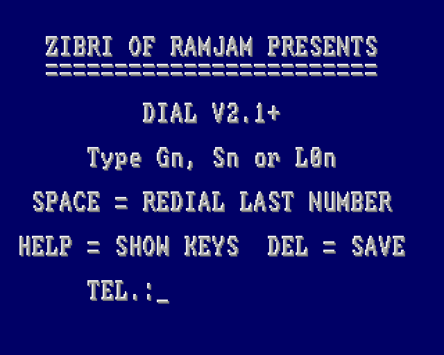 GitHub - Zibri/DIAL_V2.1: A "dialer" for Amiga.