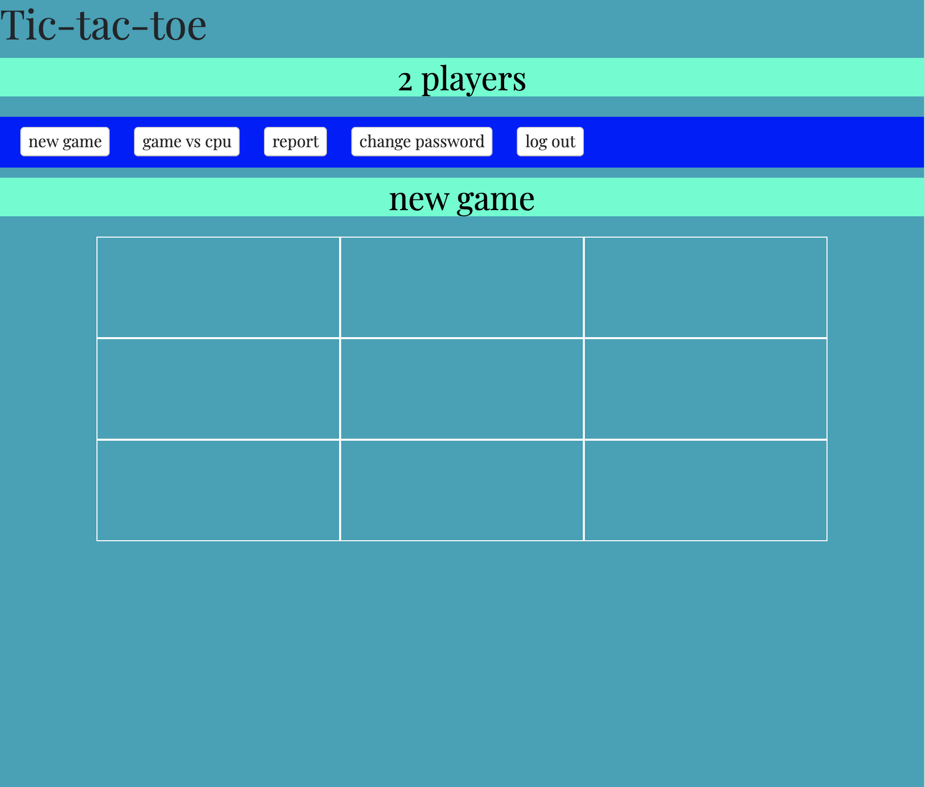 GitHub - YouriFrancois/Tic-tac-toe-client