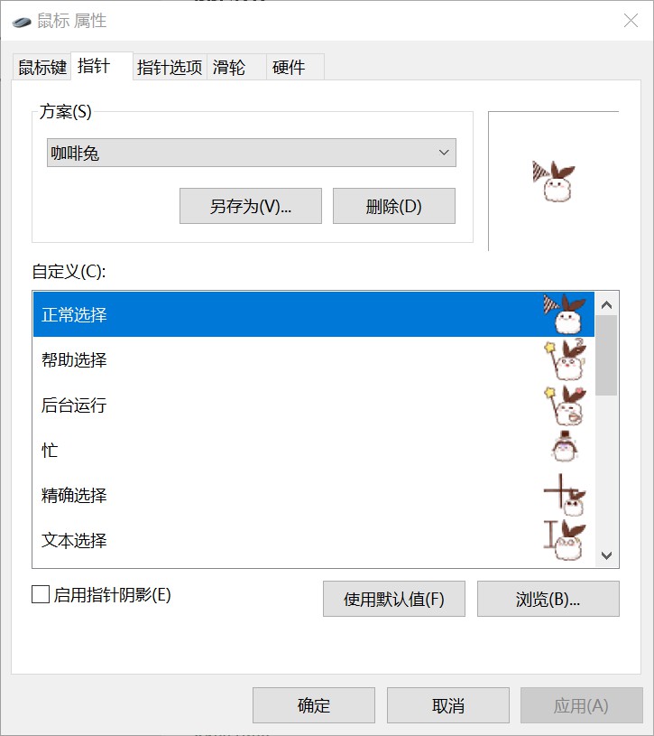 GitHub - Chiuye/Coffee-Rabbit-Cursor: A cute rabbit cursor theme ...