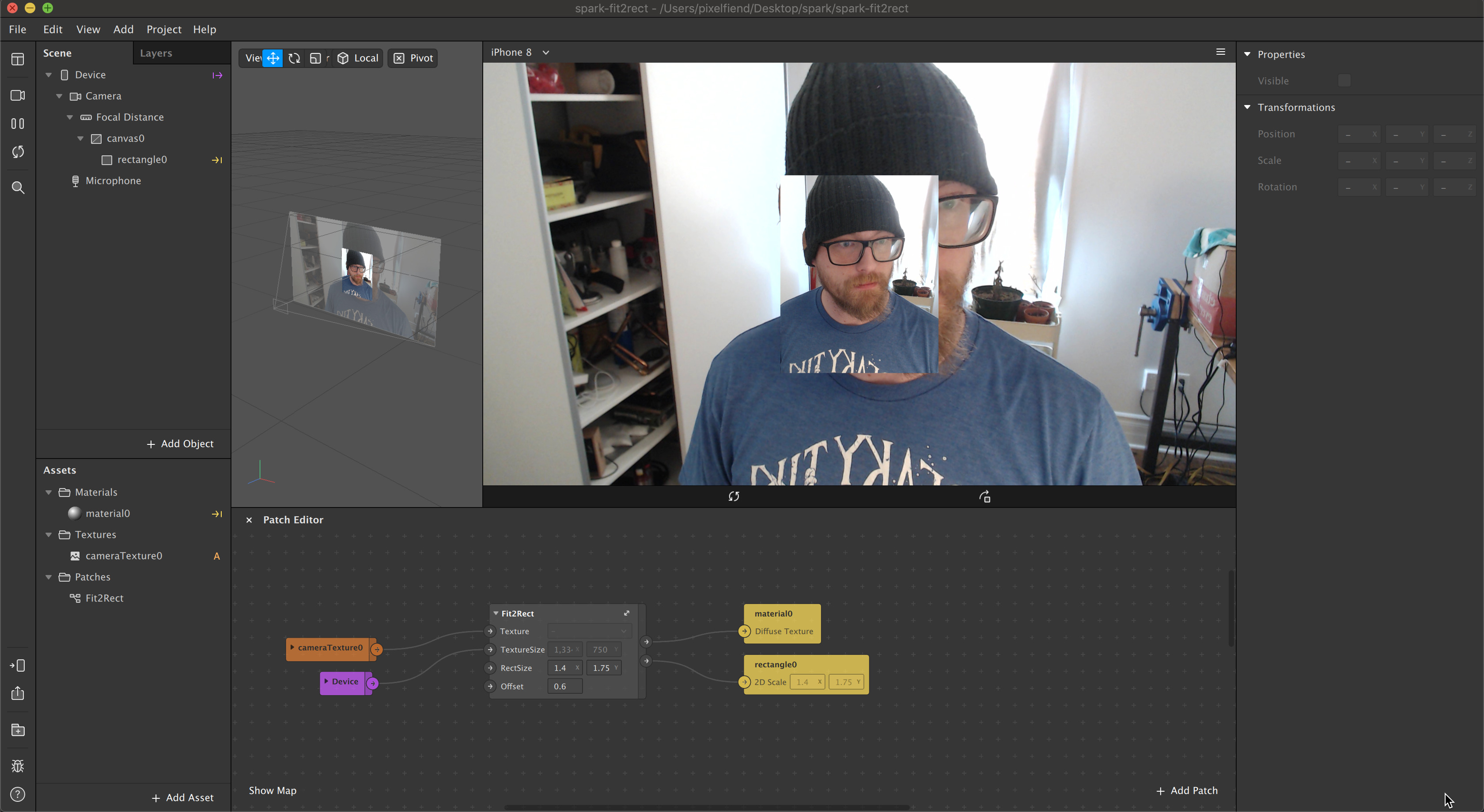 GitHub - positlabs/spark-fit2rect: Fit any texture into a rectangle of any size.
