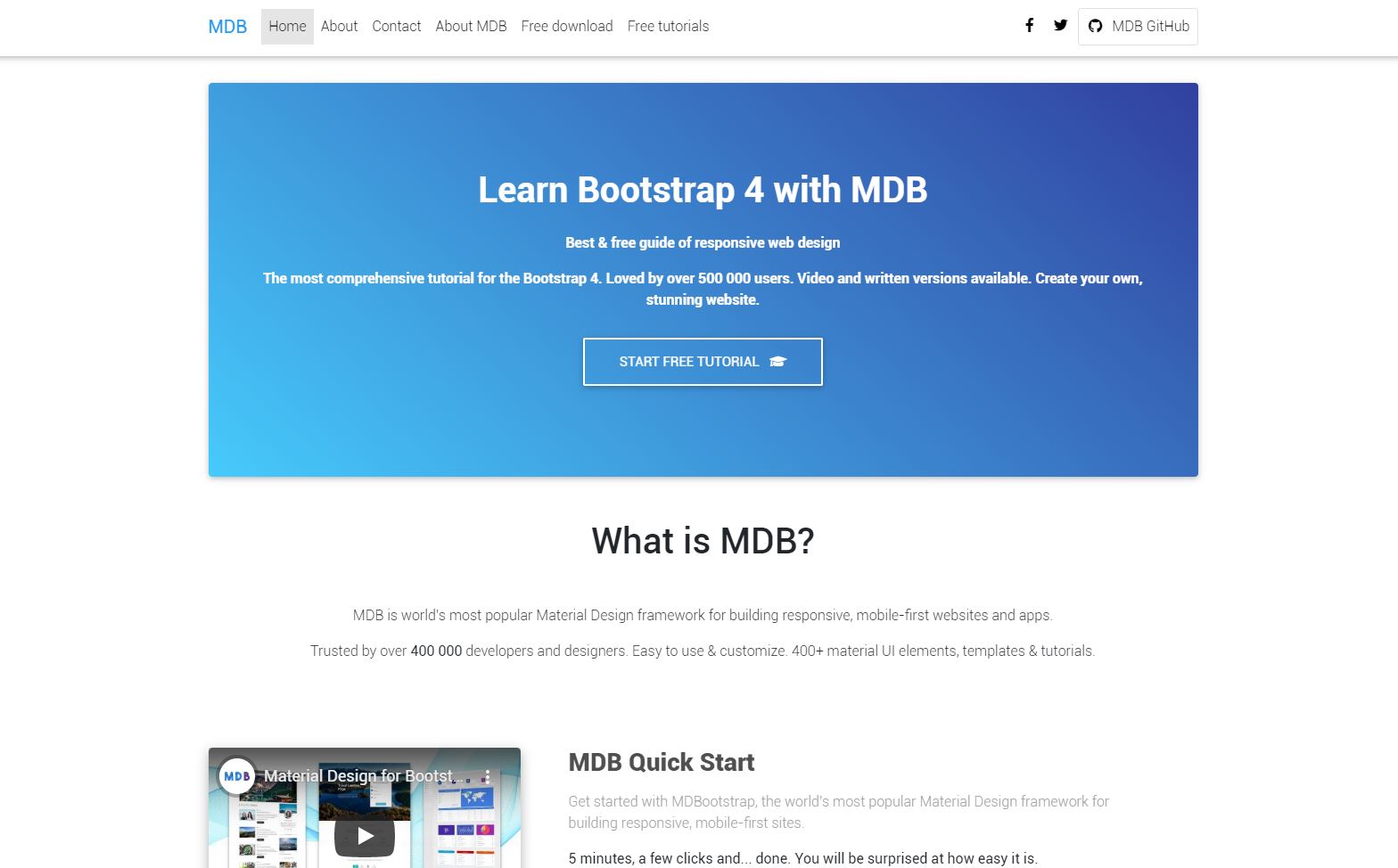 GitHub - InnovoTecnologias/MDBOneColumnListing: MDB One Column Listing Template in ASP.NET MVC