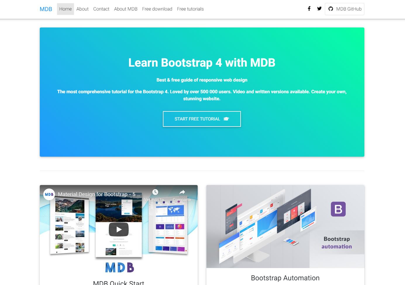 GitHub - InnovoTecnologias/MDBTwoColumnsListing: MDB Two Columns ...