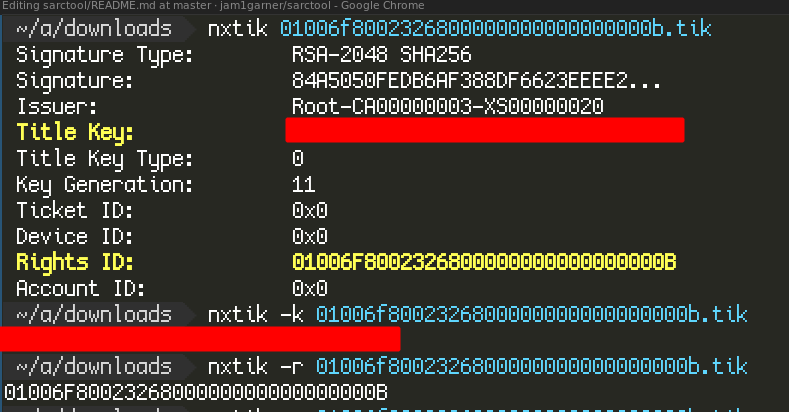 GitHub - jam1garner/nxtik: A library and tool for parsing and outputting information about ...