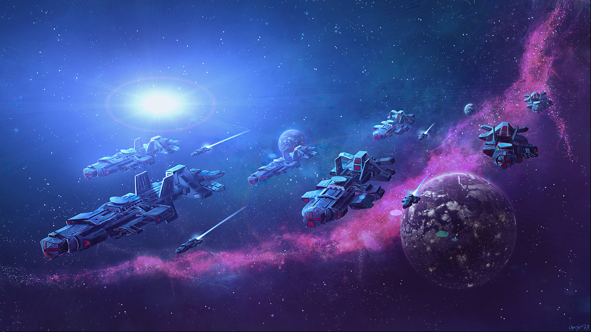 GitHub - kubik384/Web-RTS-Space-Game: An unfinished MMO RTS web space game