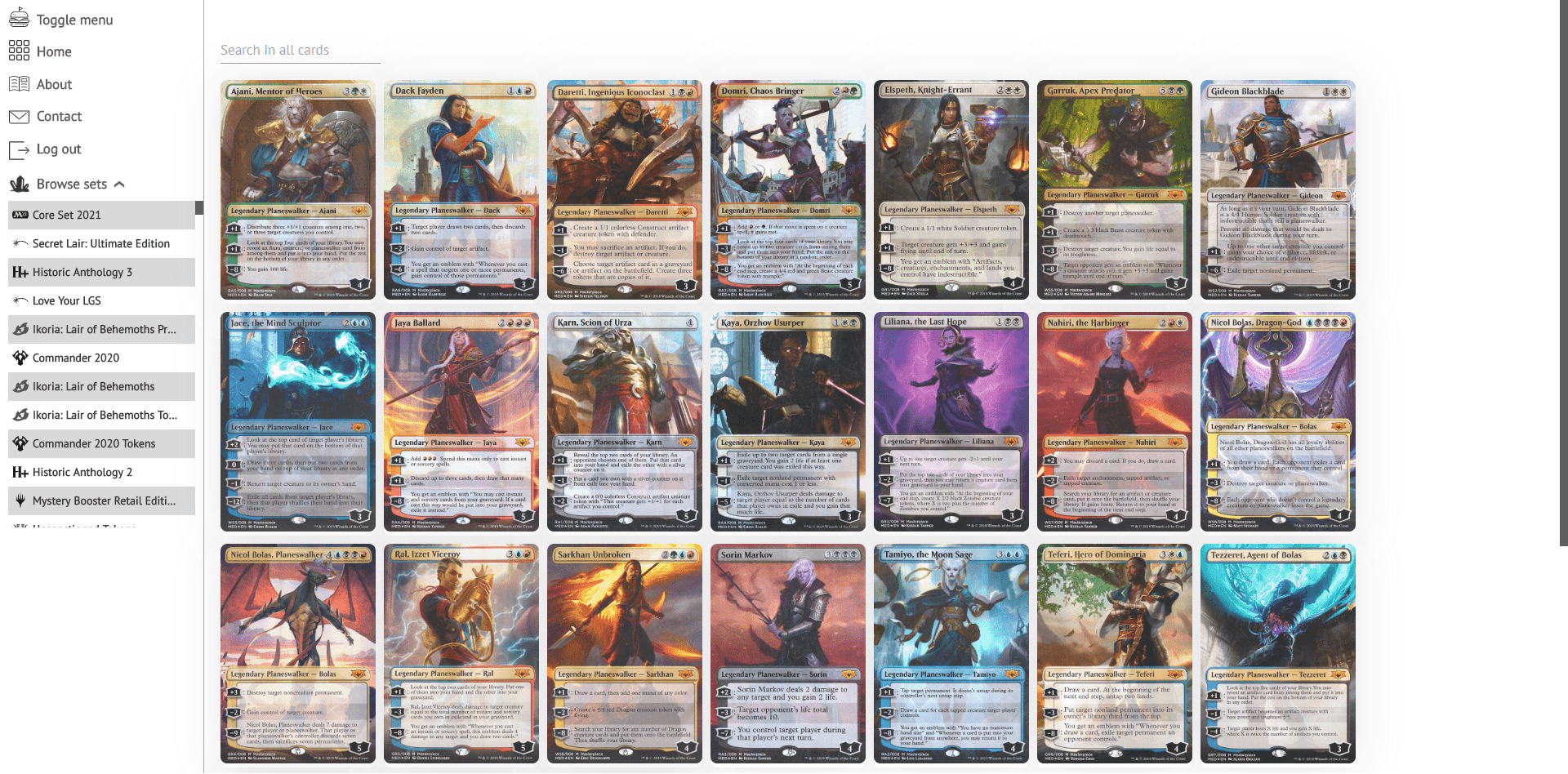 GitHub - SelmaWaller/magic-the-gathering: JS frameworks course assignment