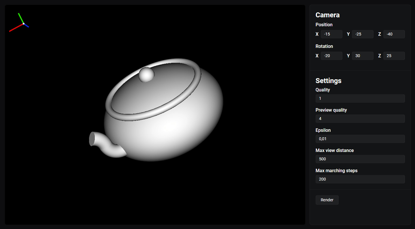 GitHub - cergmin/ray_marching