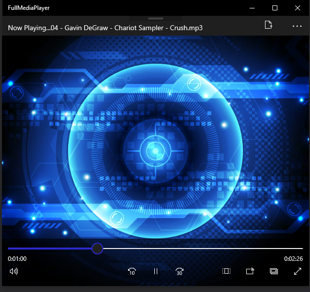 GitHub - Philnett1970/UWPMediaPlayer: Uwp media player example