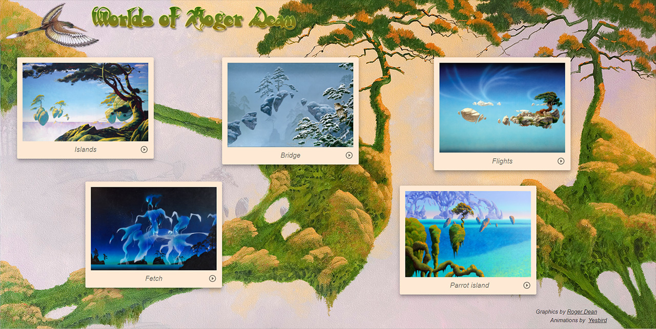GitHub - syanenko/DeanWorld: Interactive animations of Roger Dean's ...