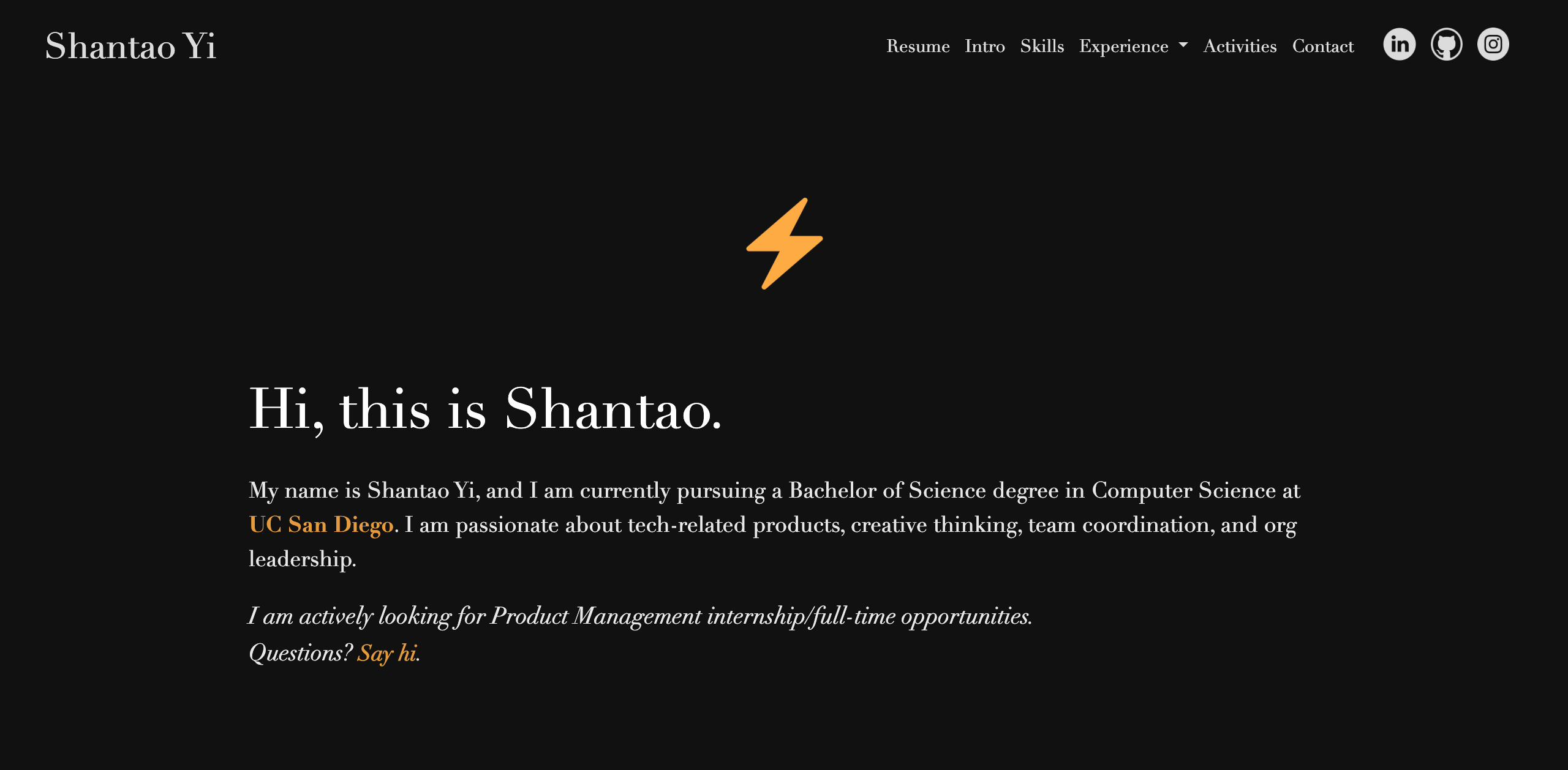 GitHub - ShinTo98/PersonalWebsite: My personal website (UNDER CONSTRUCTION!).