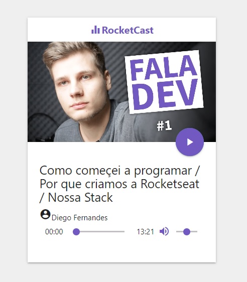 GitHub - douglasabnovato/devcast-player: Meu player de áudio com uma banner ilustrativo.