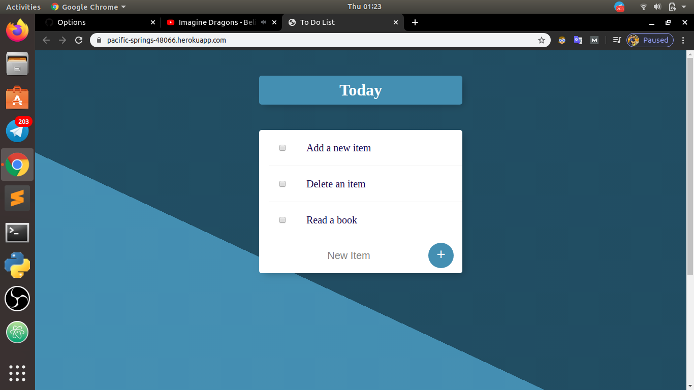 Github Manakupadhyay Todolistapp A Todolistapp Made Using Nodejs