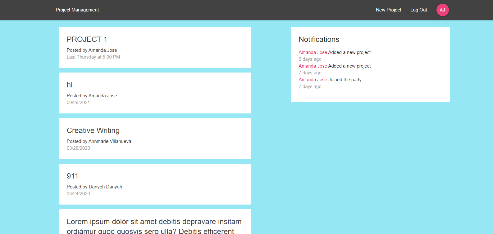 GitHub - amanda-jose/project-management-app: A project management app ...